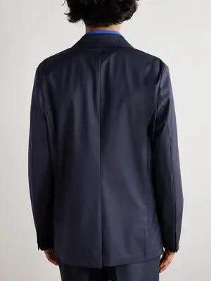 Paul Smith Green Storm System Wool Blazer