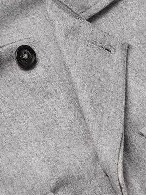 Eleventy Wool-blend Overshirt - Gray