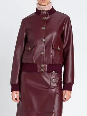 TWINSET Jacket - Burgundy