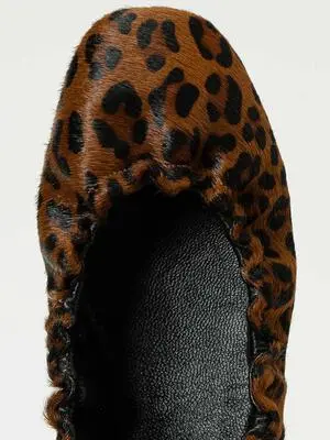TWINSET Leopard Print Ballet Flats