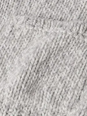 Eleventy Slim-fit Shawl-collar Cashmere Cardigan - Gray
