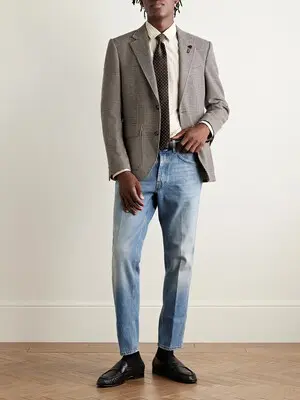 LARDINI Slim-fit Straight-leg Jeans