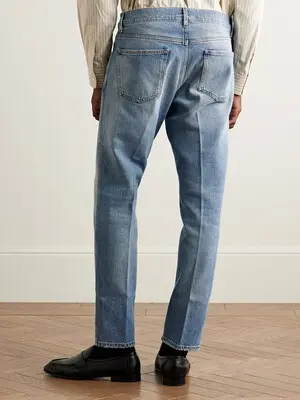 LARDINI Slim-fit Straight-leg Jeans