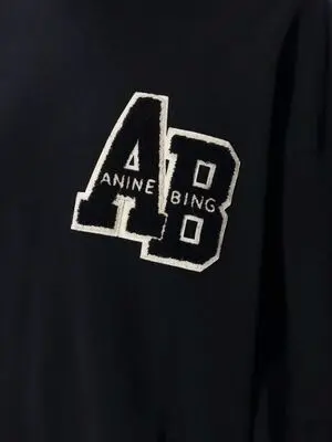 ANINE BING Crewneck Sweatshirt - Black