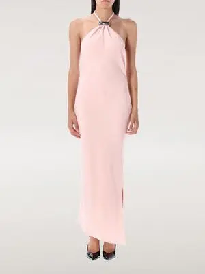 Sleeveless Halterneck Maxi Dress
