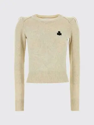 Isabel Marant Étoile Crew Neck Sweater With Puff Sleeves - Grey