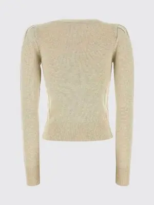 Isabel Marant Étoile Crew Neck Sweater With Puff Sleeves - Grey