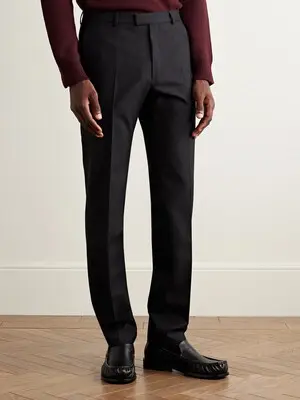 Dries Van Noten Slim-fit Grain De Poudre Wool Suit