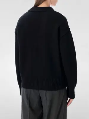AMI Paris Cardigan With Embroidered De Cœur