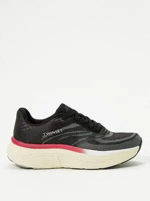 TWINSET Lace Up Sneakers - Black