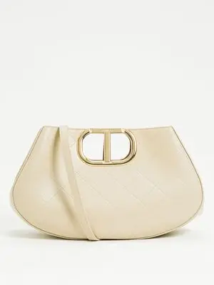 TWINSET Quilted Mini Bag - Beige