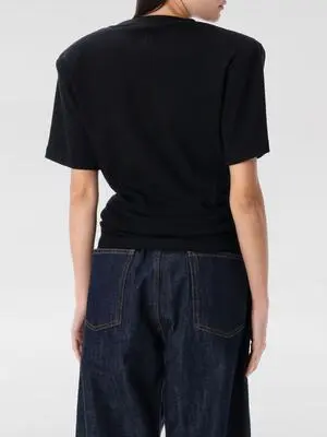 Magda Butrym Knot Detailed T-shirt - Black
