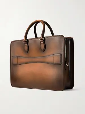 Berluti 2 Jours Neo Venezia Leather Briefcase