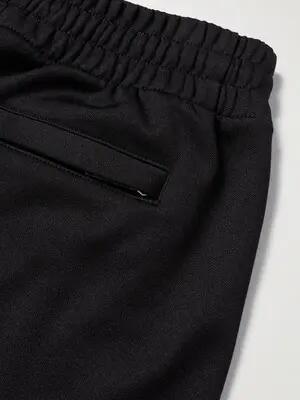 Burberry Straight-leg Tech-jersey Shorts - Black