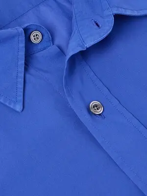 TOM FORD Cotton-voile Shirt - Blue