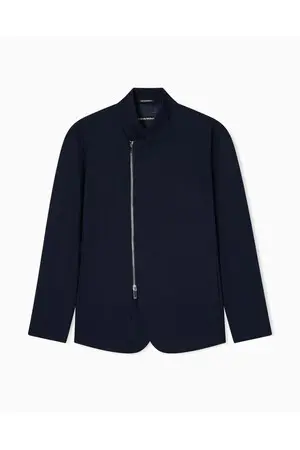 Emporio Armani Stretch Technical Gabardine Jacket