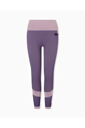 EA7 Dynamic Athlete Seamless Leggings In Vigor7 Technical Fabric - Purple