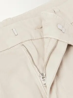 Eleventy Straight-leg Pleated Trousers - Neutrals