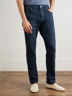Eleventy Slim-fit Straight-leg Jeans