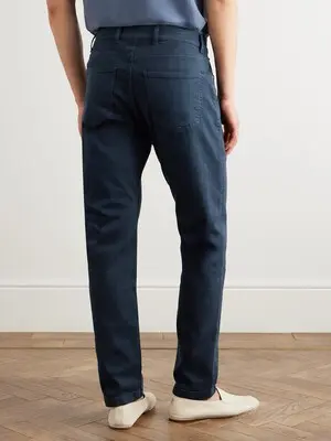 Eleventy Slim-fit Straight-leg Jeans