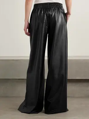 Norma Kamali Elephant Wide-leg Pants - Black