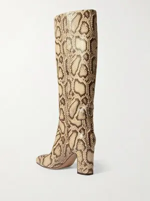 Women's Snake Print Boots