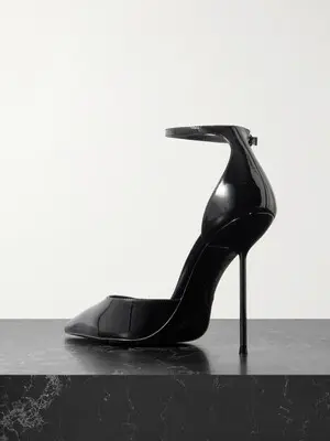Paris Texas Lidia 105 Patent Leather Pumps - Black