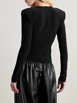 Norma Kamali Stretch-jersey Top