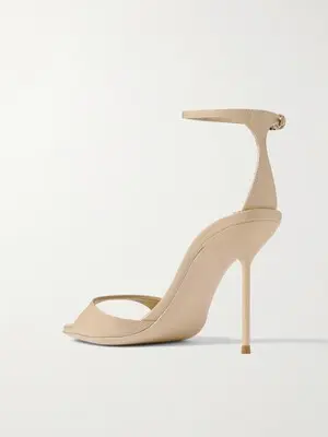 Paris Texas Lidia Patent-leather Sandals - Neutrals