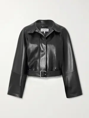 Loewe Leather Biker Jacket