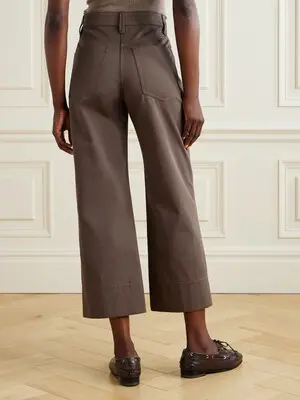 Brunello Cucinelli Cropped Straight-leg Jeans