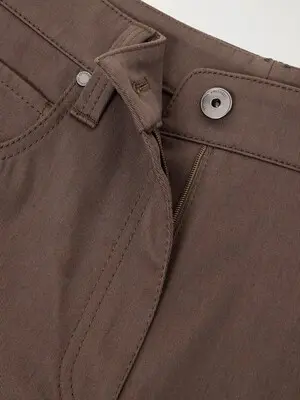 Brunello Cucinelli Cropped Straight-leg Jeans