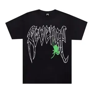 REVENGE Spider Graphic T-shirt - Black