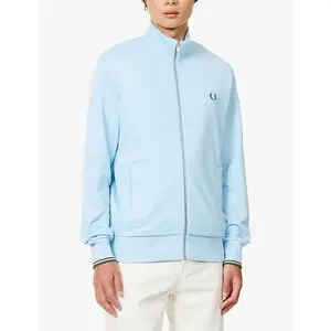Fred Perry Embroidered Logo Zip-through Jacket