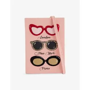 OLYMPIA LE-TAN Sunglasses Cotton-Blend Clutch Rose Tex