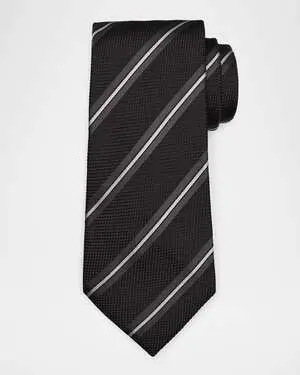 TOM FORD Standard Silk Tie - Black
