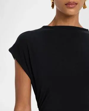 Sablyn Mesa Midi Dress - Black