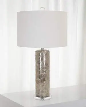 COUTURE LAMPS Cylindre 32" Table Lamp - Mica