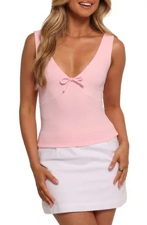 PETAL & PUP Adina Sleeveless Knit Top