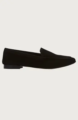 ANDREA CARRANO Mare Moccasins - Black