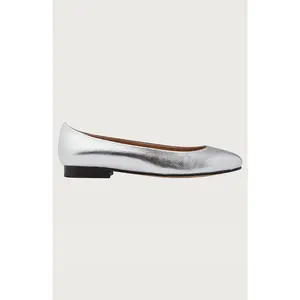 ANDREA CARRANO Baby Ballet Flat - Silver