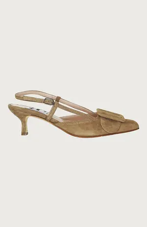ANDREA CARRANO Mia Slingback Kitten Heel
