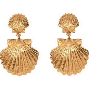 JENNIFER BEHR Caspian Drop Earrings - Gold