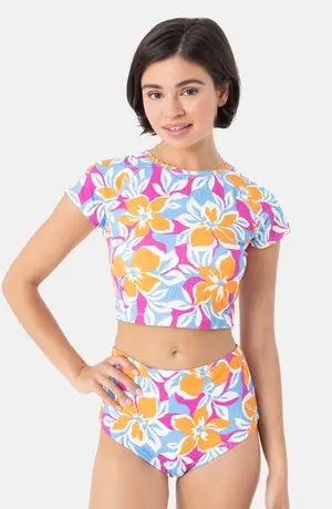 Roxy Topanga Canyon Cropped Rashguard