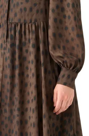 Akris Leopard Print Dress