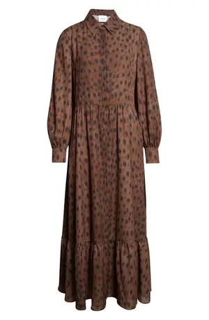 Akris Leopard Print Dress