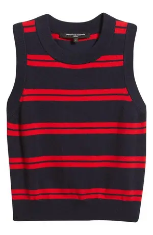 French Connection Padma Stripe Sweater Tank