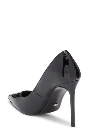 TONY BIANCO Anja Pointed Toe Pumps - Black Patent