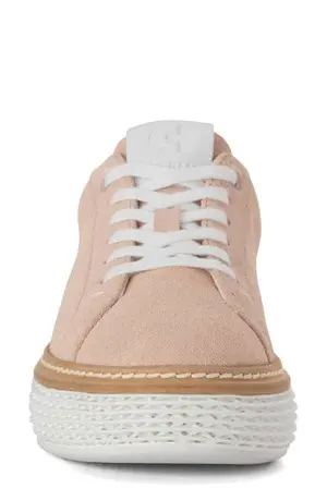 Cole Haan Skyweave Sneaker - Cameo Rose Suede/white