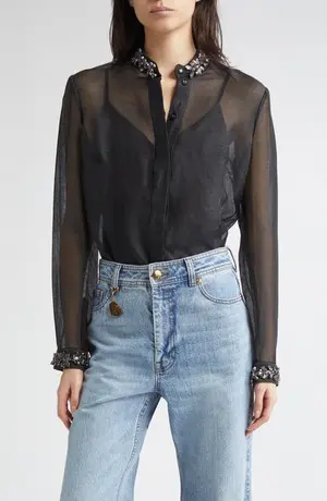 Zimmermann Sheer Shirts For Women